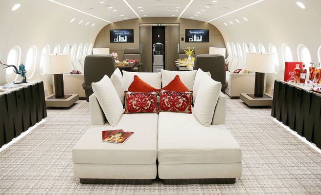 Así Es El Avión Privado Más Lujoso Del Mundo 60 000 Euros La Hora