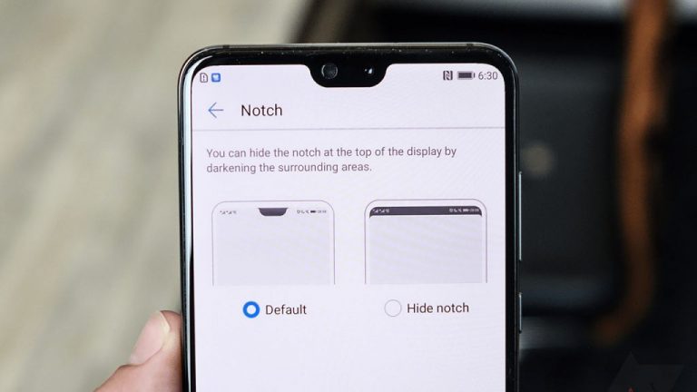 Que es el notch en los telefonos móviles y para qué sirve