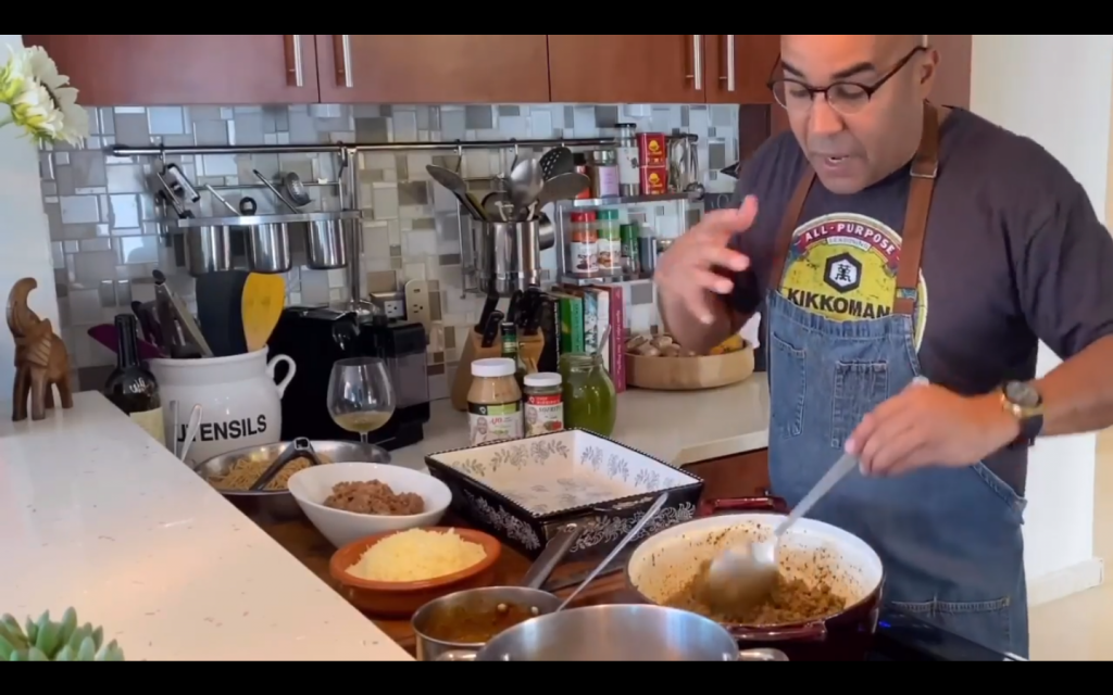 Paso a paso para hacer la lasaña del chef Piñeiro.