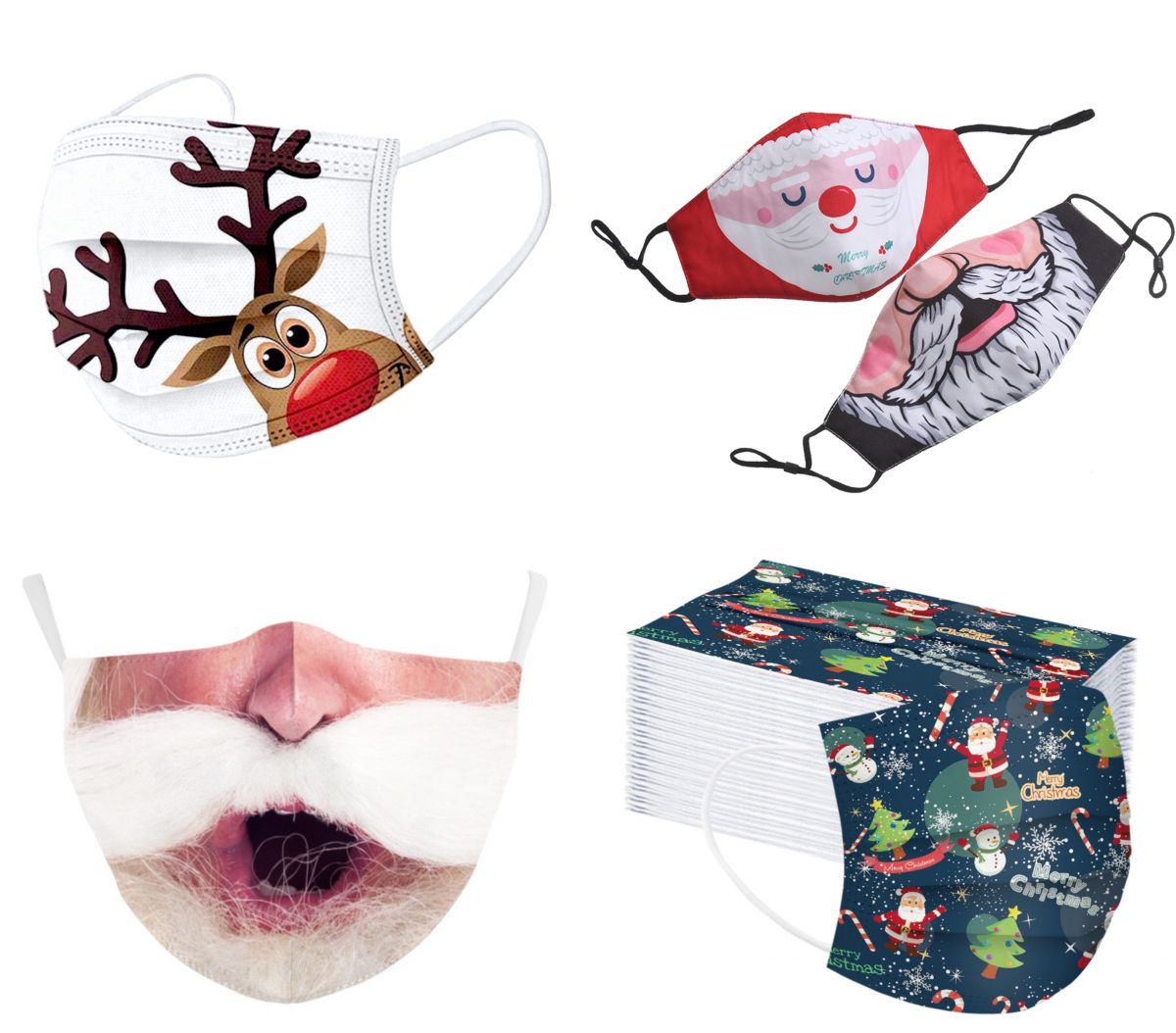 Las 10 mascarillas navideñas más chulas de Aliexpress