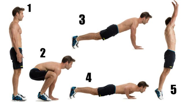 Qué son las burpees