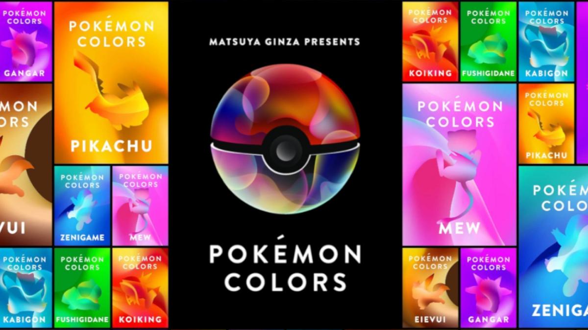 Pokémon Colors: así es la original exposición interactiva en Japón