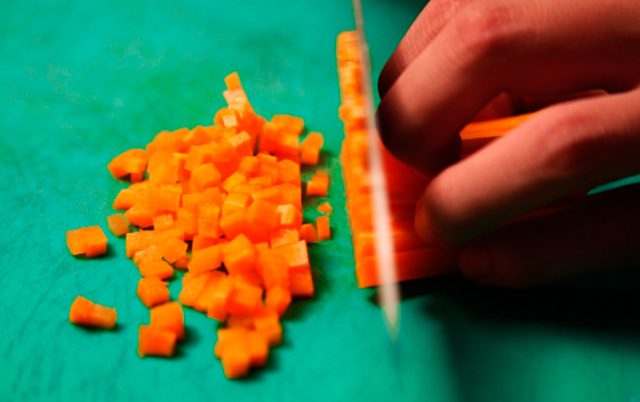 Qué es el corte brunoise