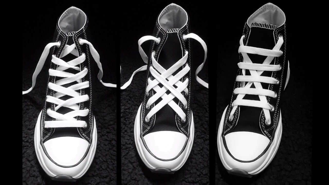 Las formas más originales de atar los cordones para quedar con tus amigos