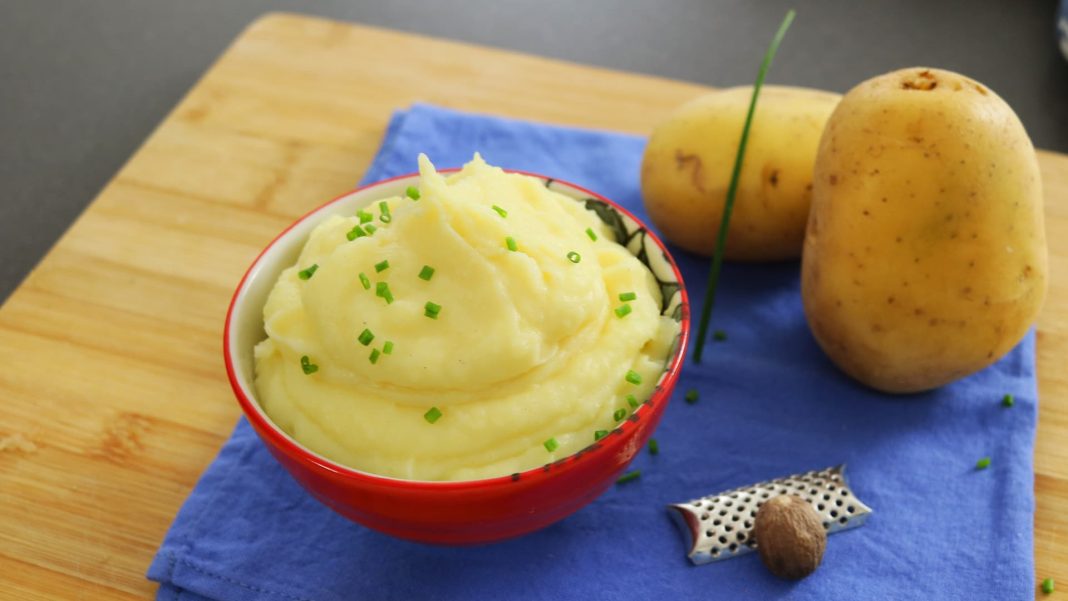 Receta para un puré de patata cremoso y rico