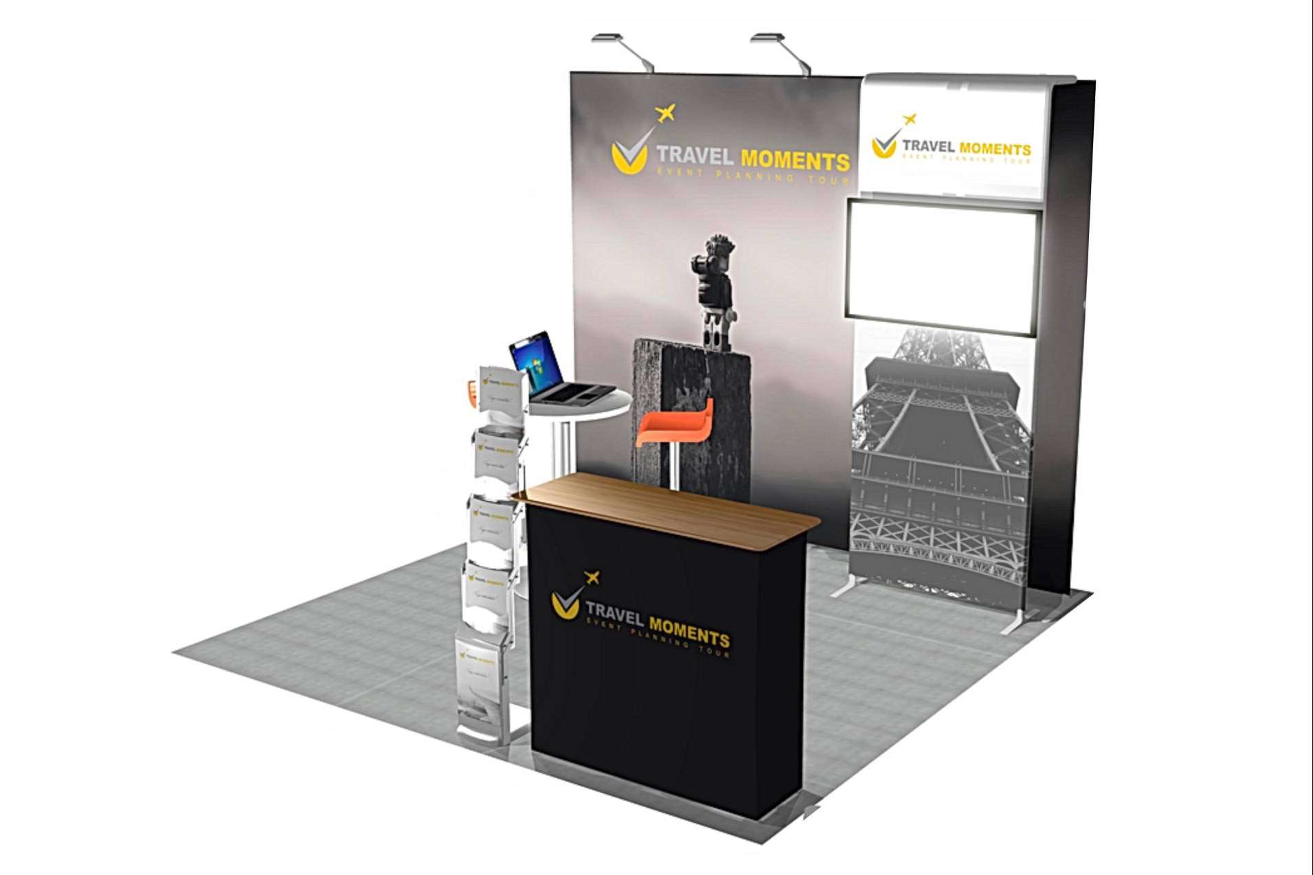 Todo tipo de displays publicitarios portátiles con garantía en el ...