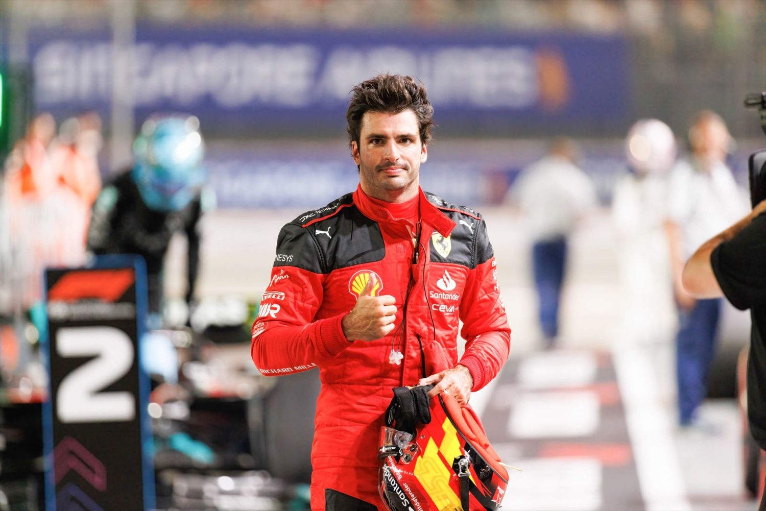 Carlos Sainz vence en Singapur y suma su segundo triunfo en la Fórmula 1