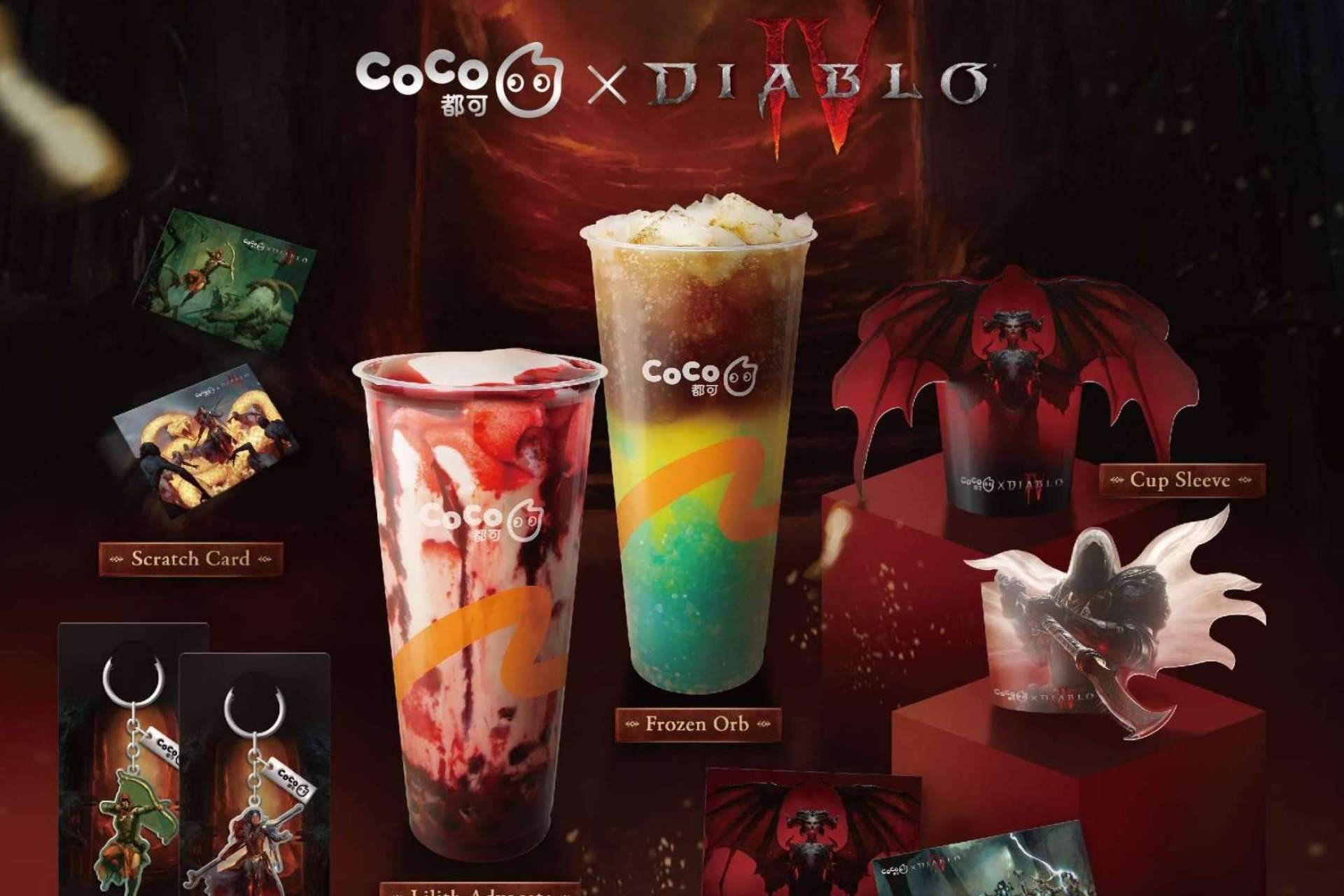 Diablo y CoCo Fresh Tea unen fuerzas