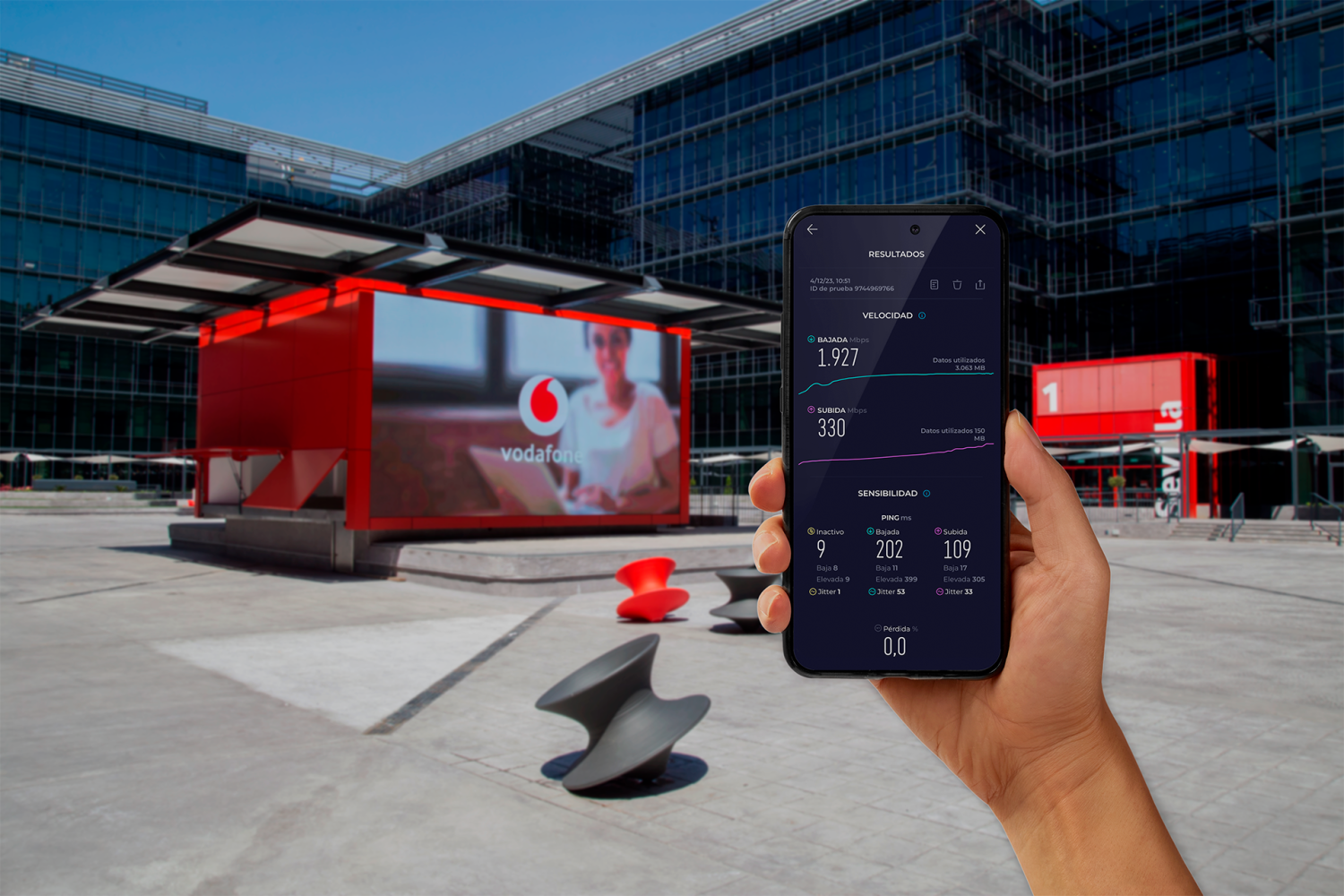 Vodafone España realiza el primer piloto 5G