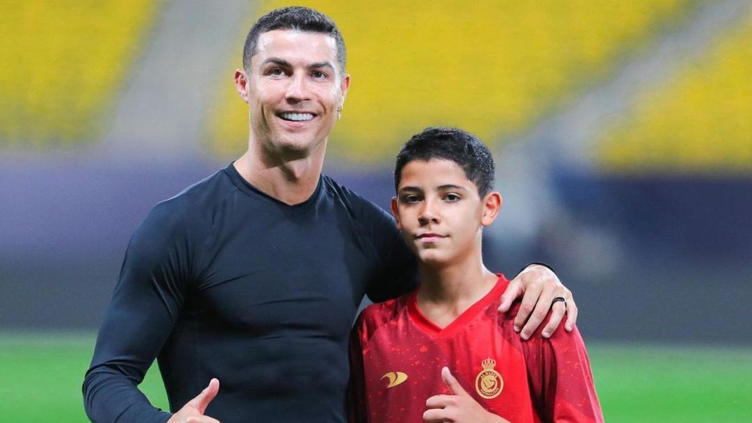 La 'bronca' de Cristiano Ronaldo a su hijo en público
