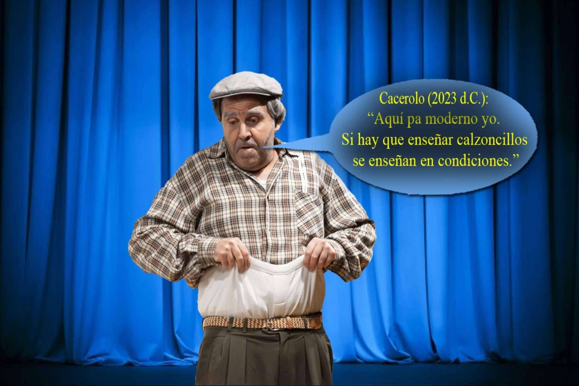 Cacerolo se afianza como uno de los personajes genuinos de José Cedena