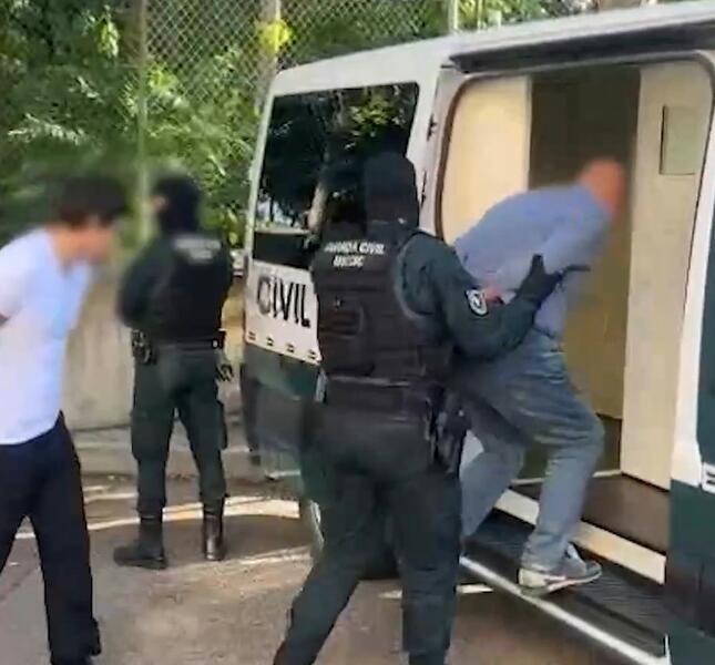 Cinco detenidos en Madrid por intento de secuestro de dos personas
