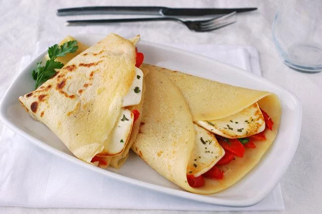Cómo preparar crepes salados rellenos en freidora de aire para la mejor ...